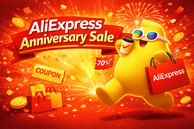 AliExpress Anniversary Sale 2026: Coupon e Date 16–25 Marzo